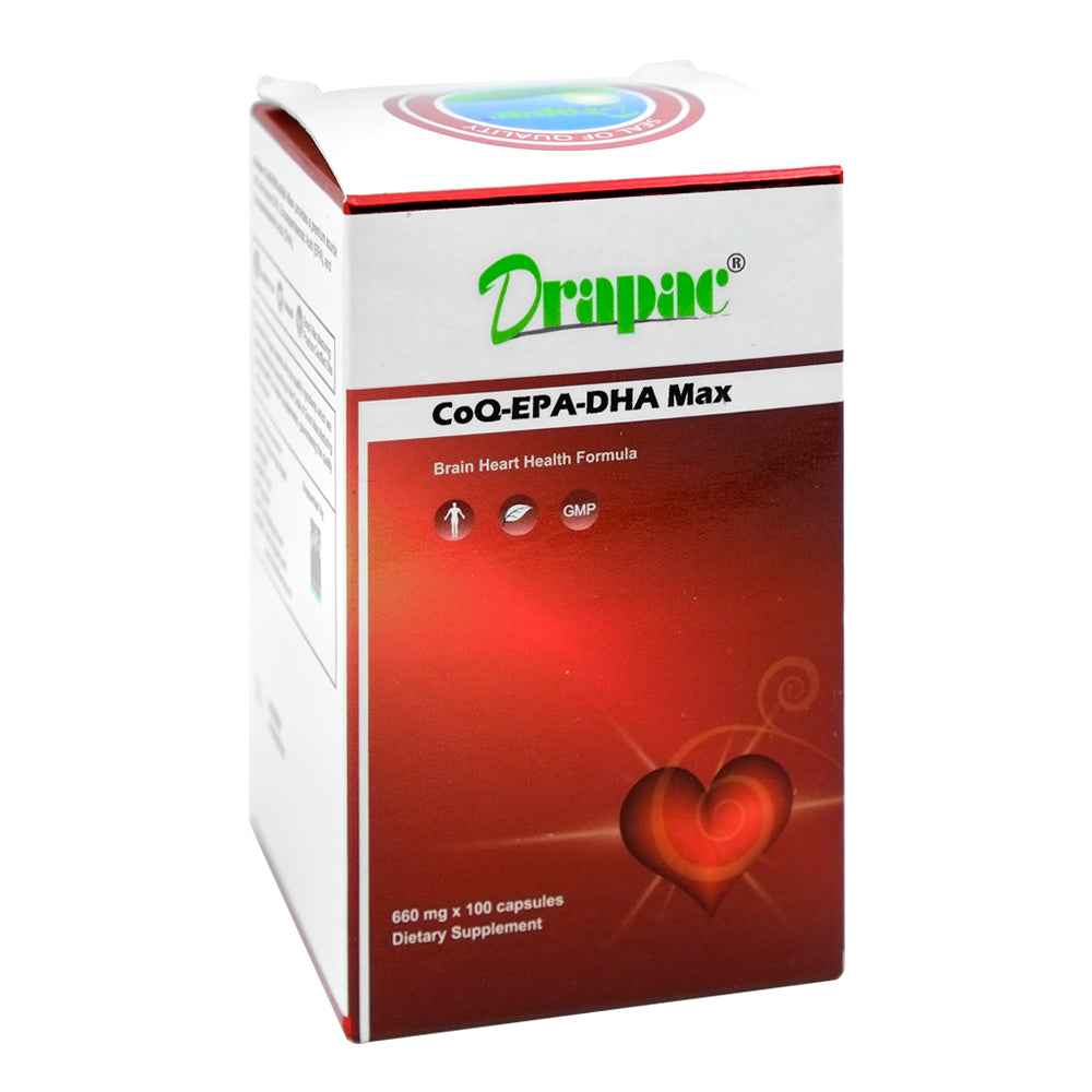 Drapac Coenzyme Q10 Capsules – DrApac